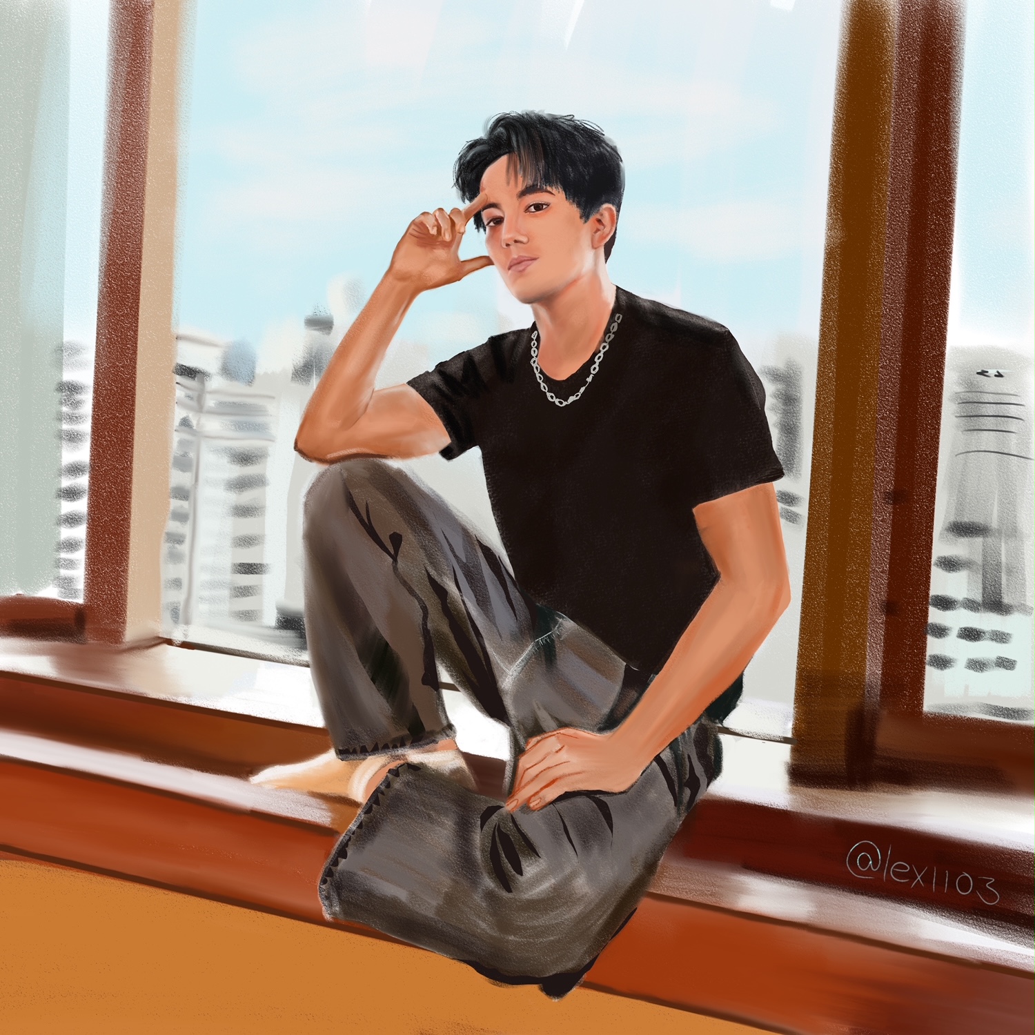Aleksandra Grbavac Casual Dimash Gallery - Dimash Art