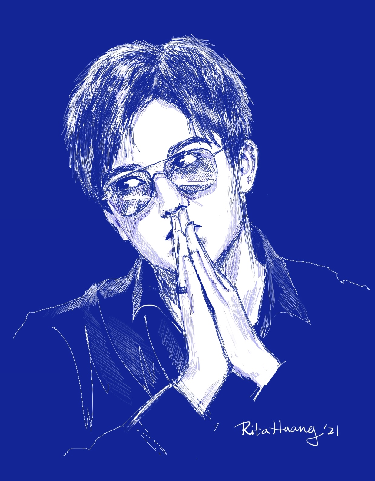 Rita Huang drawing Dimash Qudaibergen Dimash Art
