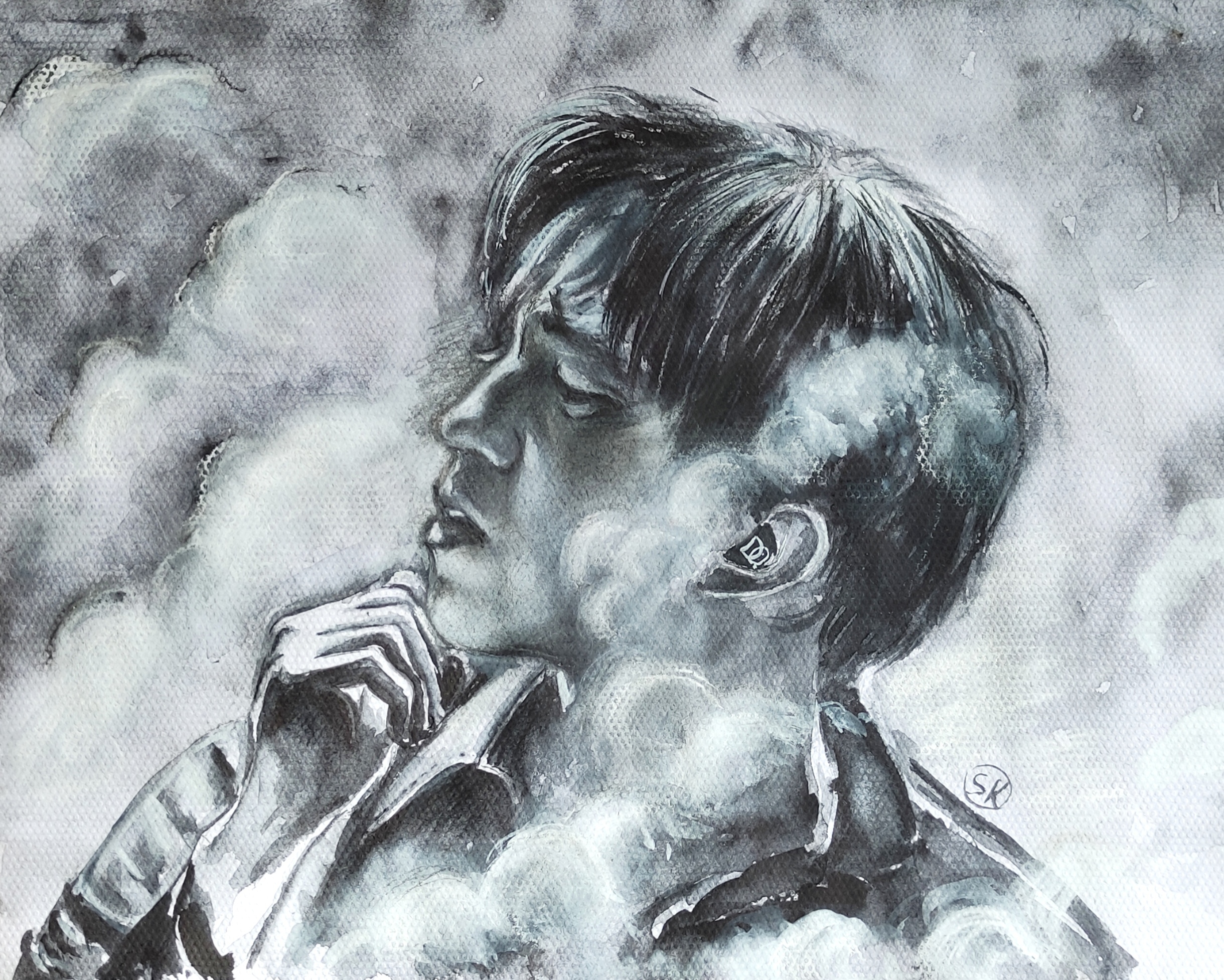 Dimash Qudaibergen Sveta’s Black & White gallery Dimash Art